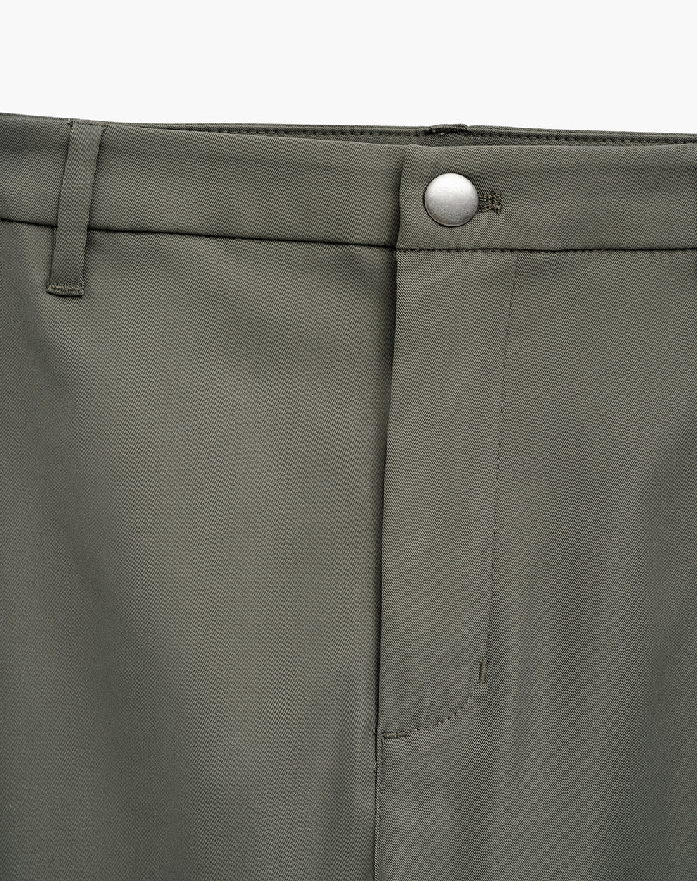 Pantalón chino regular verde hombre